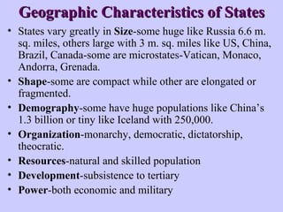 Political geography online | PPT