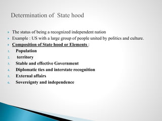 Political Globalization and Demise of Nation States | PPTX
