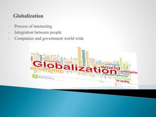 Political Globalization and Demise of Nation States | PPTX