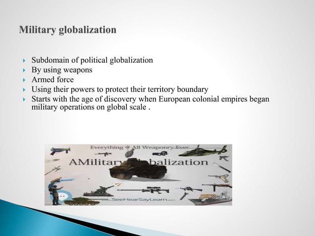 Political Globalization and Demise of Nation States | PPTX