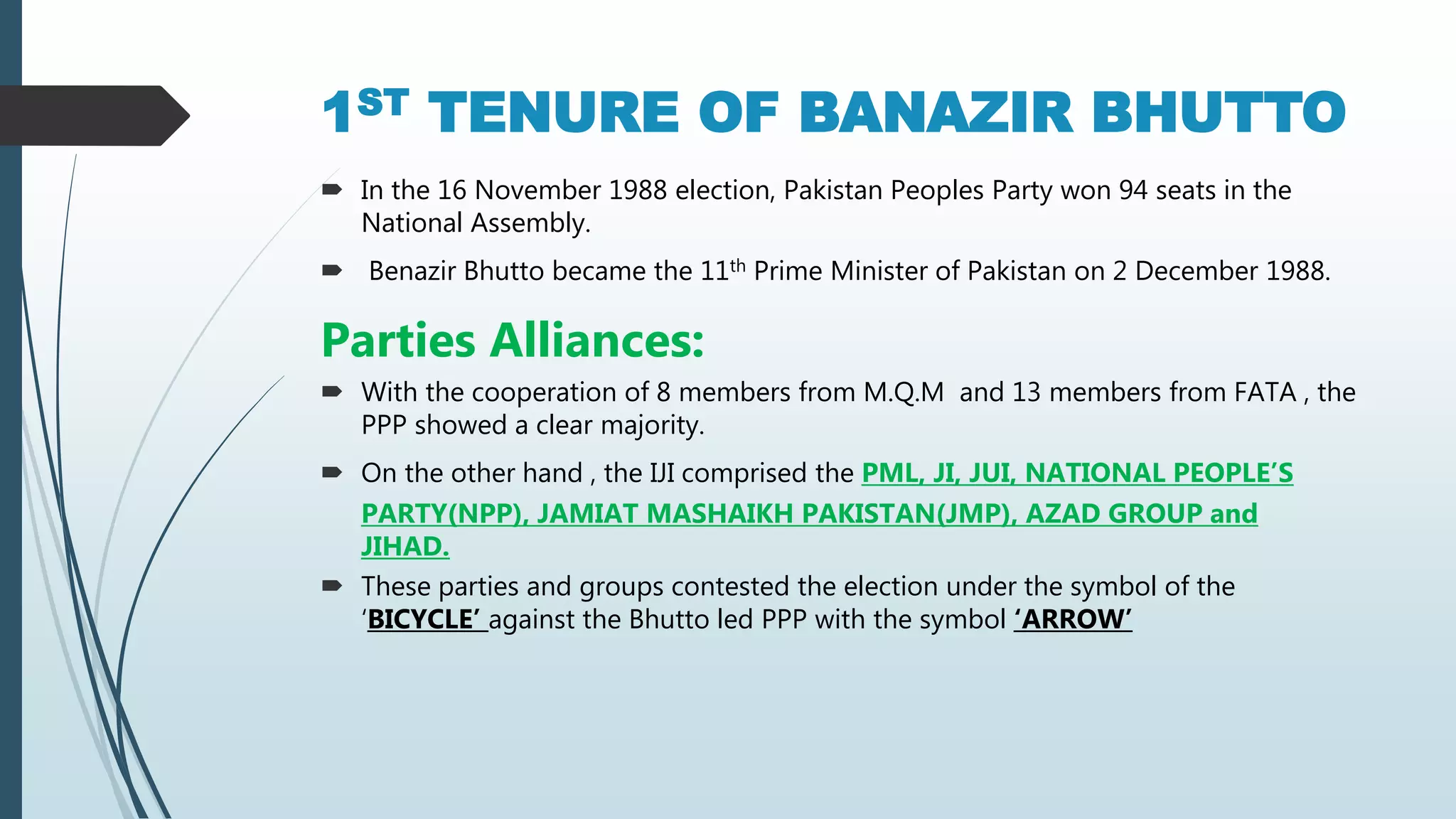 Political history (1988 -1999) | PPTX