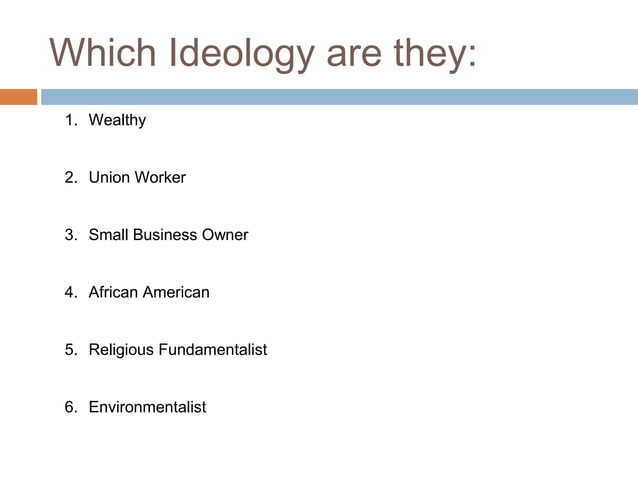 Political ideologies | PPT
