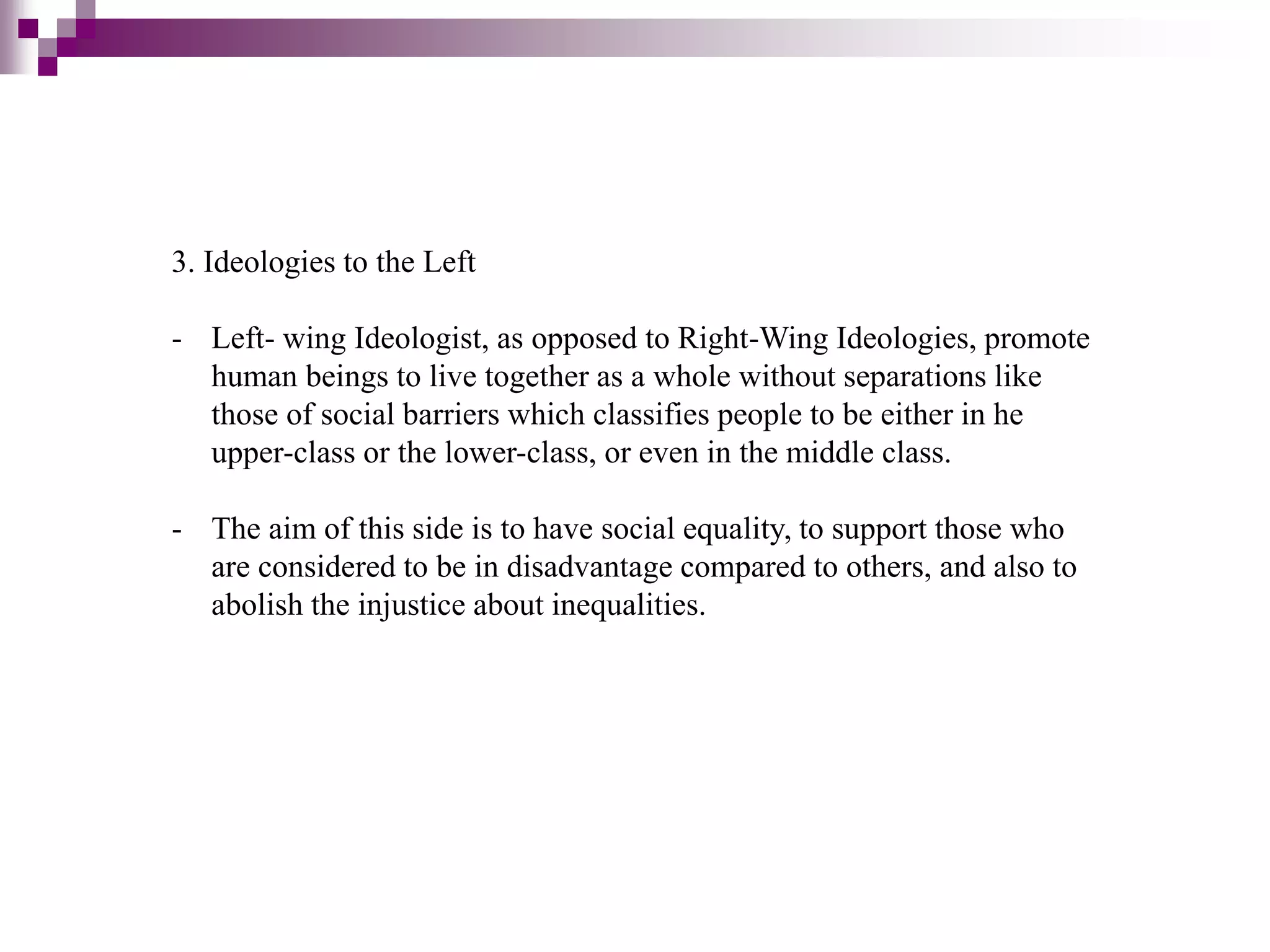 Political ideologies | PPTX