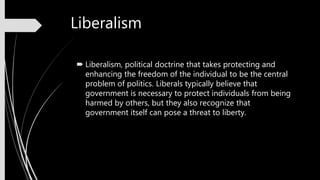 Political ideologies | PPTX