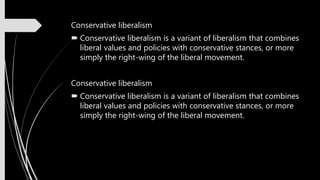 Political ideologies | PPTX