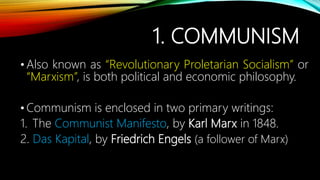 POLITICAL IDEOLOGIES | PPTX
