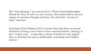 Political ideologies | PPTX