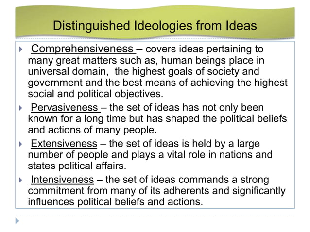 Political ideologies lesson 2 | PPTX