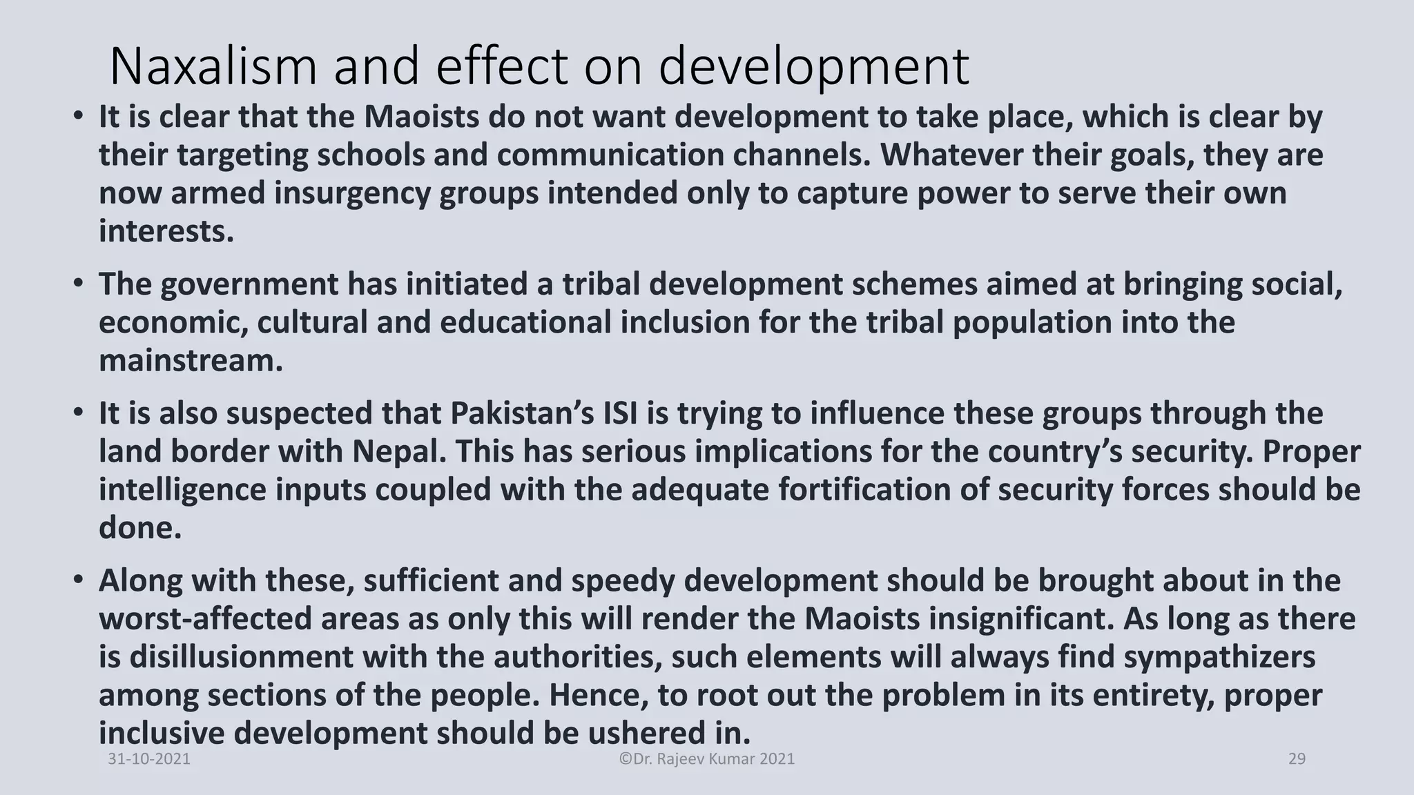 Political ideology and development | PPT