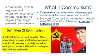 Political ideology and development | PPTX