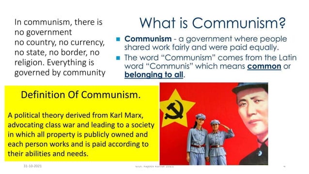 Political ideology and development | PPT