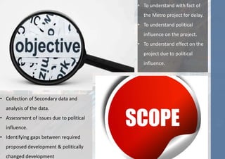 Political Impact on Urban Development - A case study on Kolkata Metro.pptx