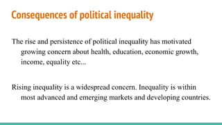 Political inequality | PPTX