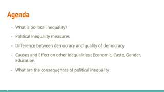 Political inequality | PPTX