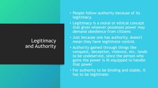 POLITICAL AND LEADERSHIP STRUCTURES | PPTX