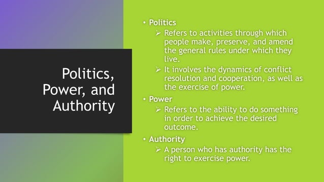 POLITICAL AND LEADERSHIP STRUCTURES | PPTX | Politics