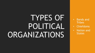 POLITICAL AND LEADERSHIP STRUCTURES | PPTX