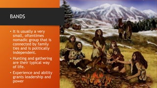 POLITICAL AND LEADERSHIP STRUCTURES | PPTX