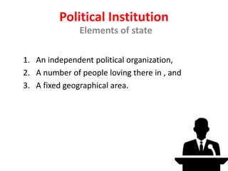 Political institution ch 22 | PPTX