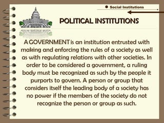 Political Structures Examples