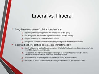 The Theory of Political Liberalism by John Rawls | PPT