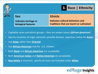 Politically correct scientific writing | PPT | Free Download