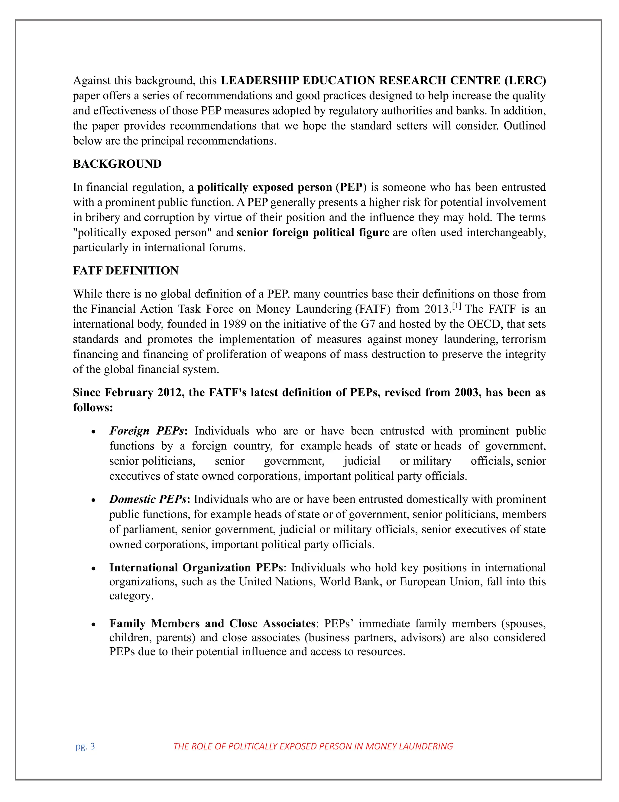 COMBATING FINANCIAL CRIME THROUGH EFFECTIVE LEADERSHIP IN THE AFRICAN ...