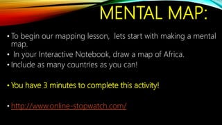 Political Map of Africa | PPT