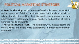 POLITICAL MARKETING, Definition, Examples | PPTX
