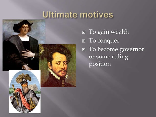 Political motives for explorers | PPTX