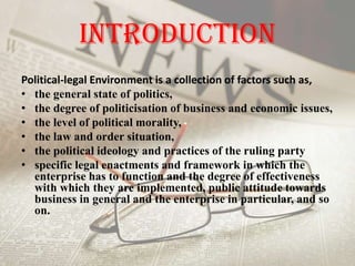 Political n legal | PPTX