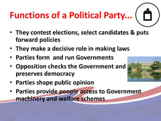 Political Parties | PPTX