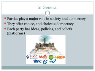 Canadian Federal Political parties | PPT
