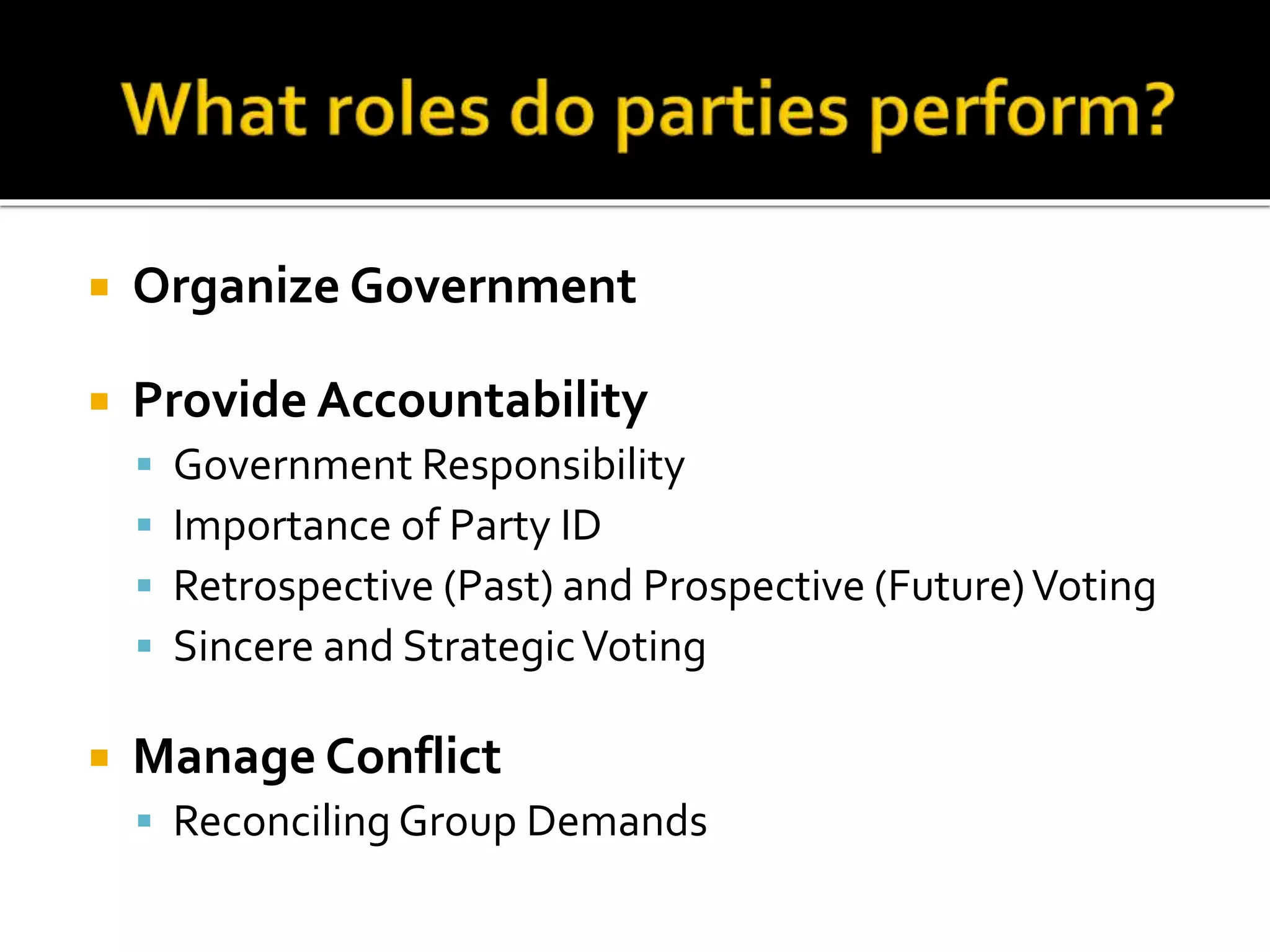 Political Parties | PPT