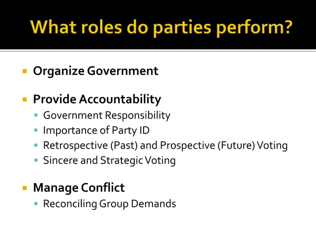 Political Parties | PPT