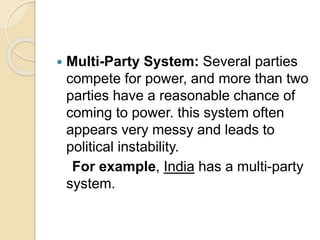 Political parties of India | PPTX | Civic affairs | Politics