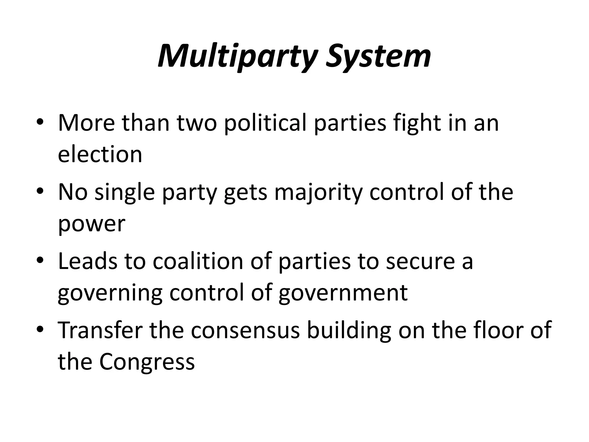 Political Parties: In the Philippine Setting | PPTX