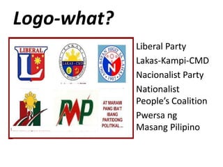 Political Parties: In the Philippine Setting | PPTX