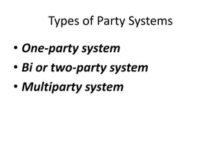 Political Parties: In the Philippine Setting | PPTX | Elections | Politics
