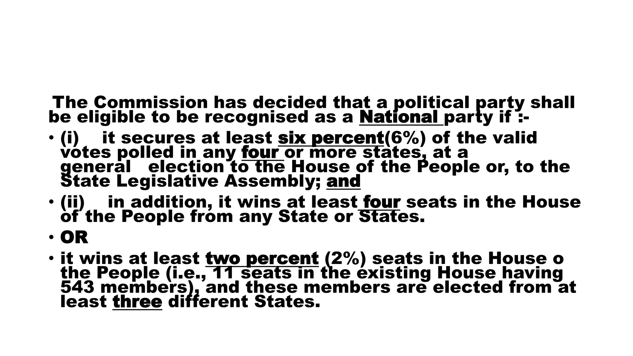 Political Parties - Class 10 | PPTX