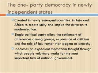 Political parties and interest groups (2) | PPT | Elections | Politics