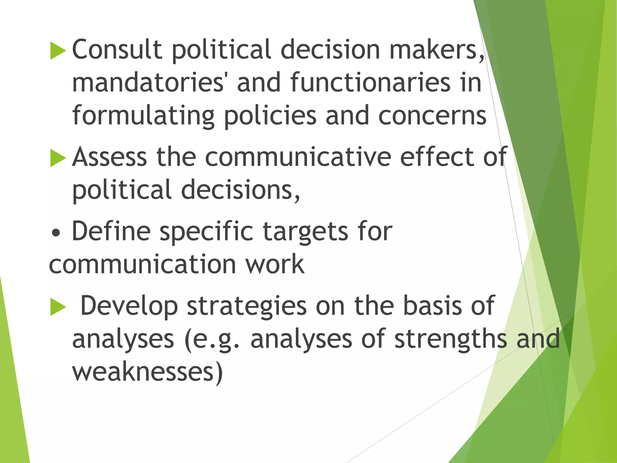 Public relations and political parties | PPTX