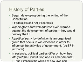 Political parties and primary process | PPT