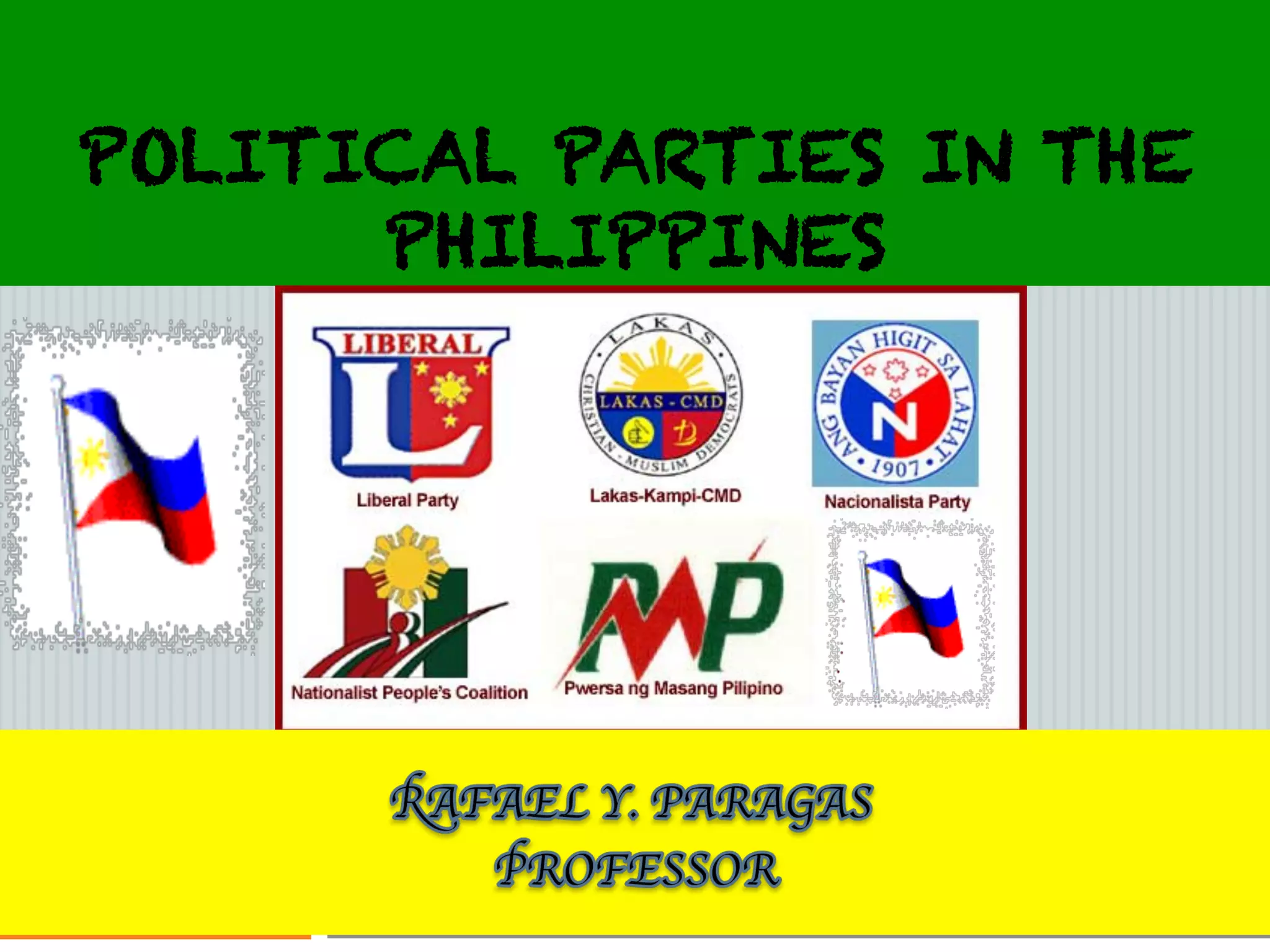 Philippine Political Parties | PDF