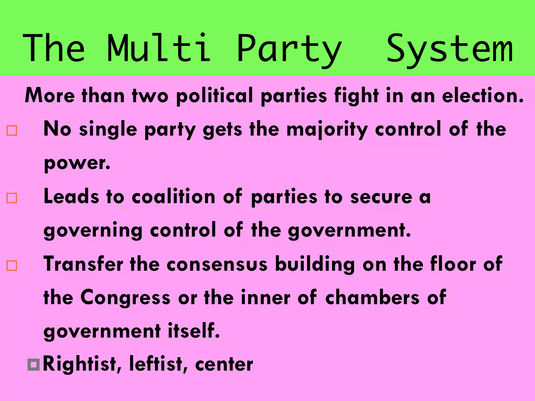 Philippine Political Parties | PDF
