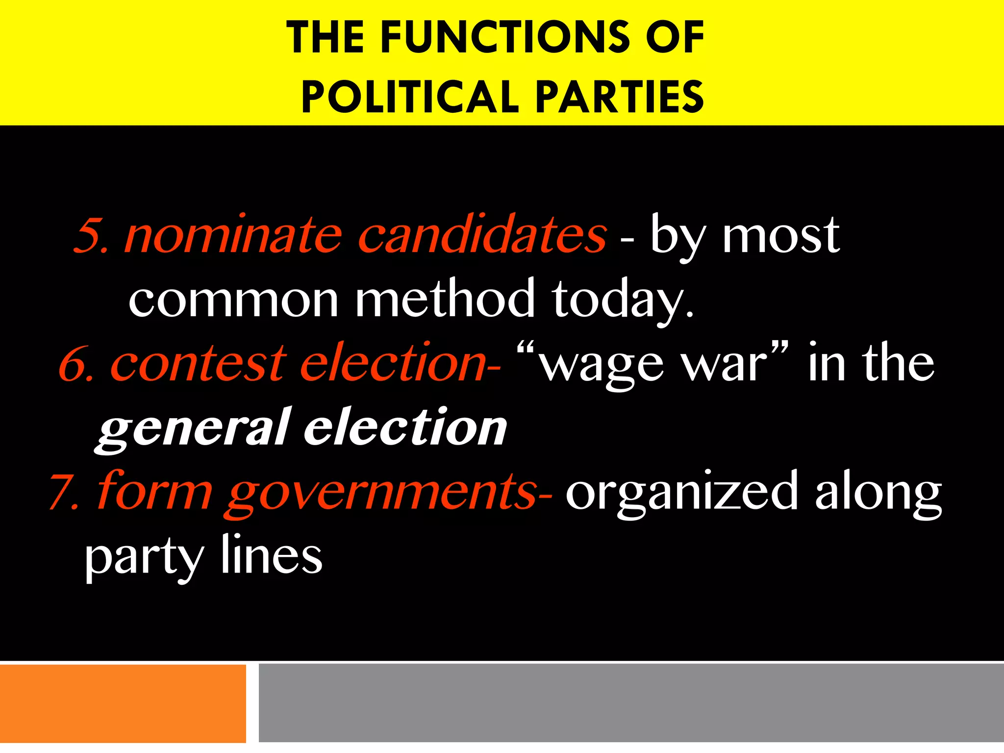 Philippine Political Parties | PDF