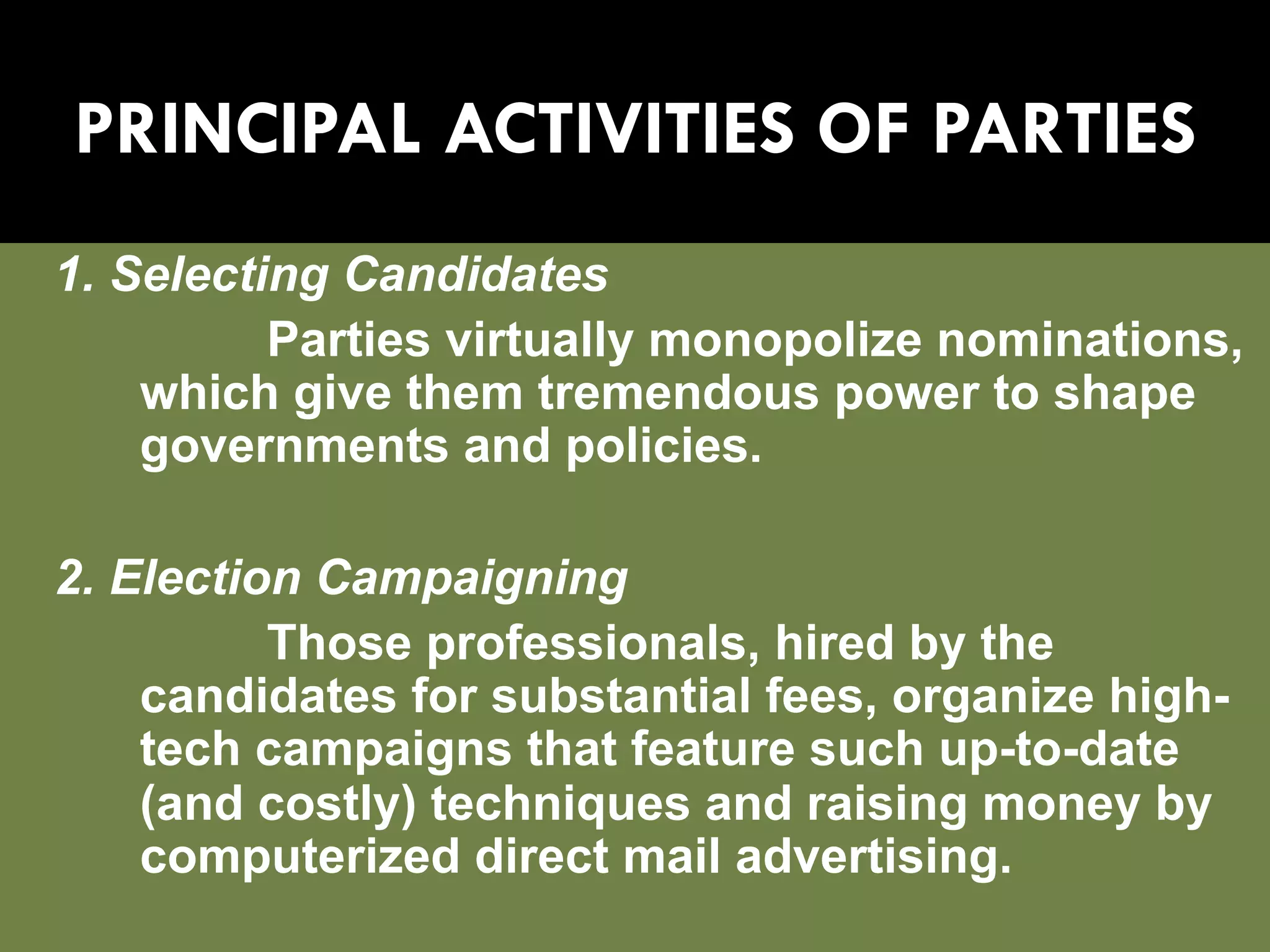 Philippine Political Parties | PDF