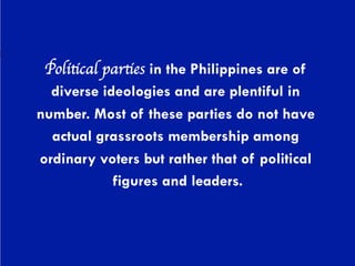 Philippine Political Parties | PDF