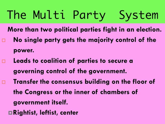 Philippine Political Parties | PDF | Civic affairs | Politics