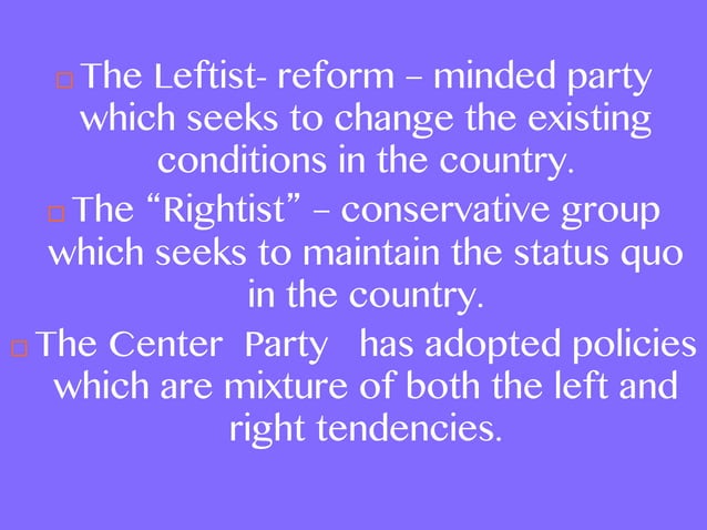 Philippine Political Parties | PDF | Civic affairs | Politics